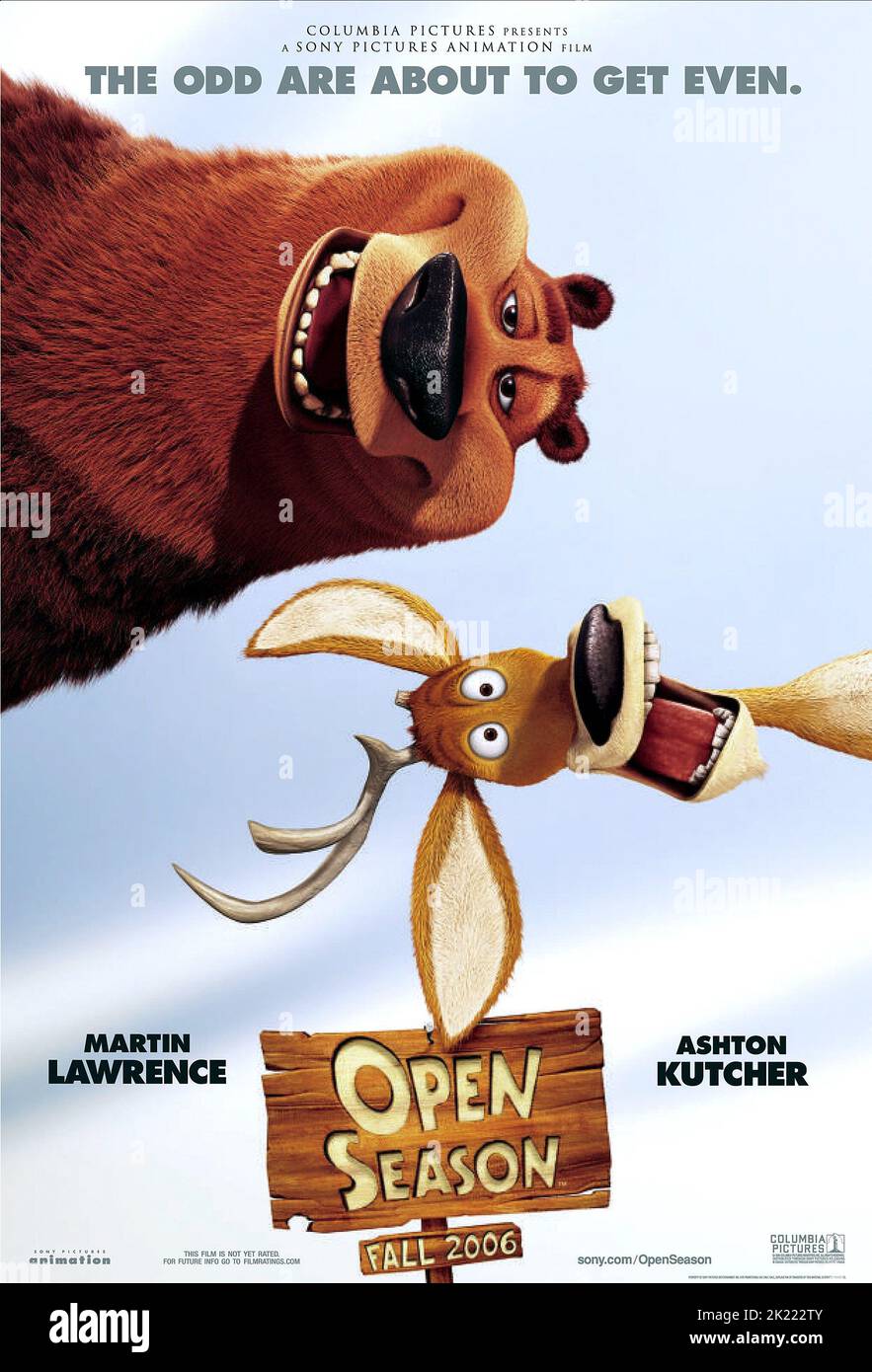 BOOG, ELLIOT POSTER, OPEN SEASON, 2006 Stock Photo - Alamy