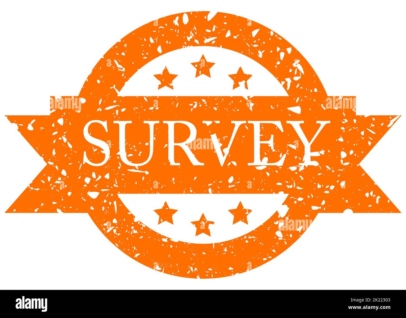 Simple vintage rubber stamp with Survey text Stock Vector Image & Art ...