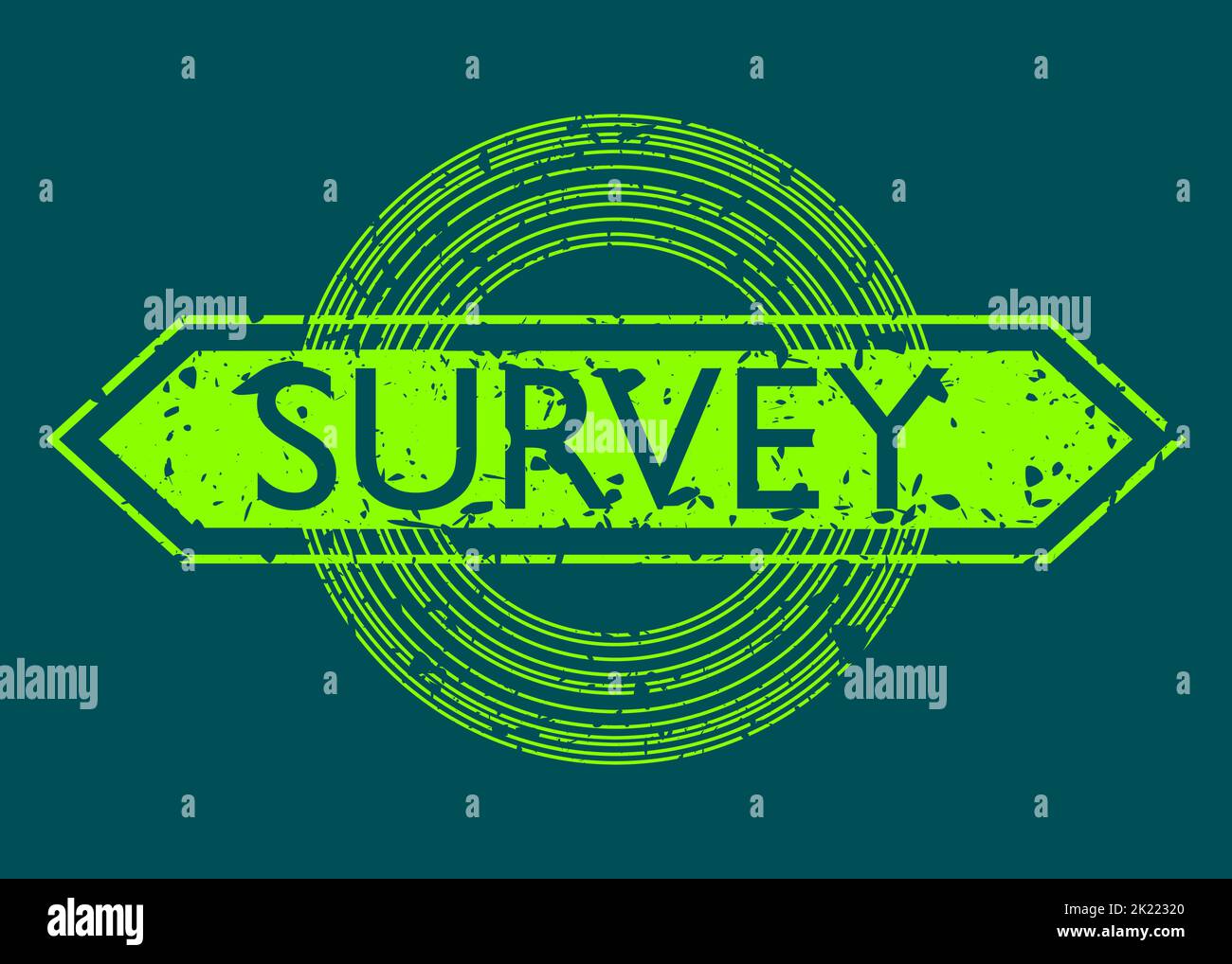 Simple vintage rubber stamp with Survey text Stock Vector Image & Art ...