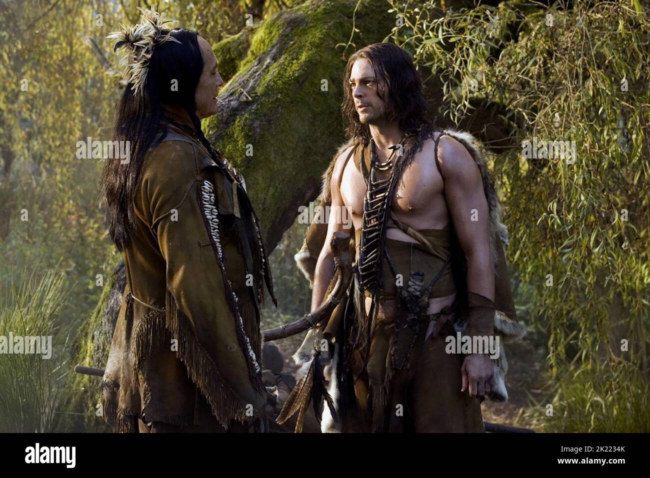 RUSSELL MEANS, KARL URBAN, PATHFINDER, 2006 Stock Photo - Alamy
