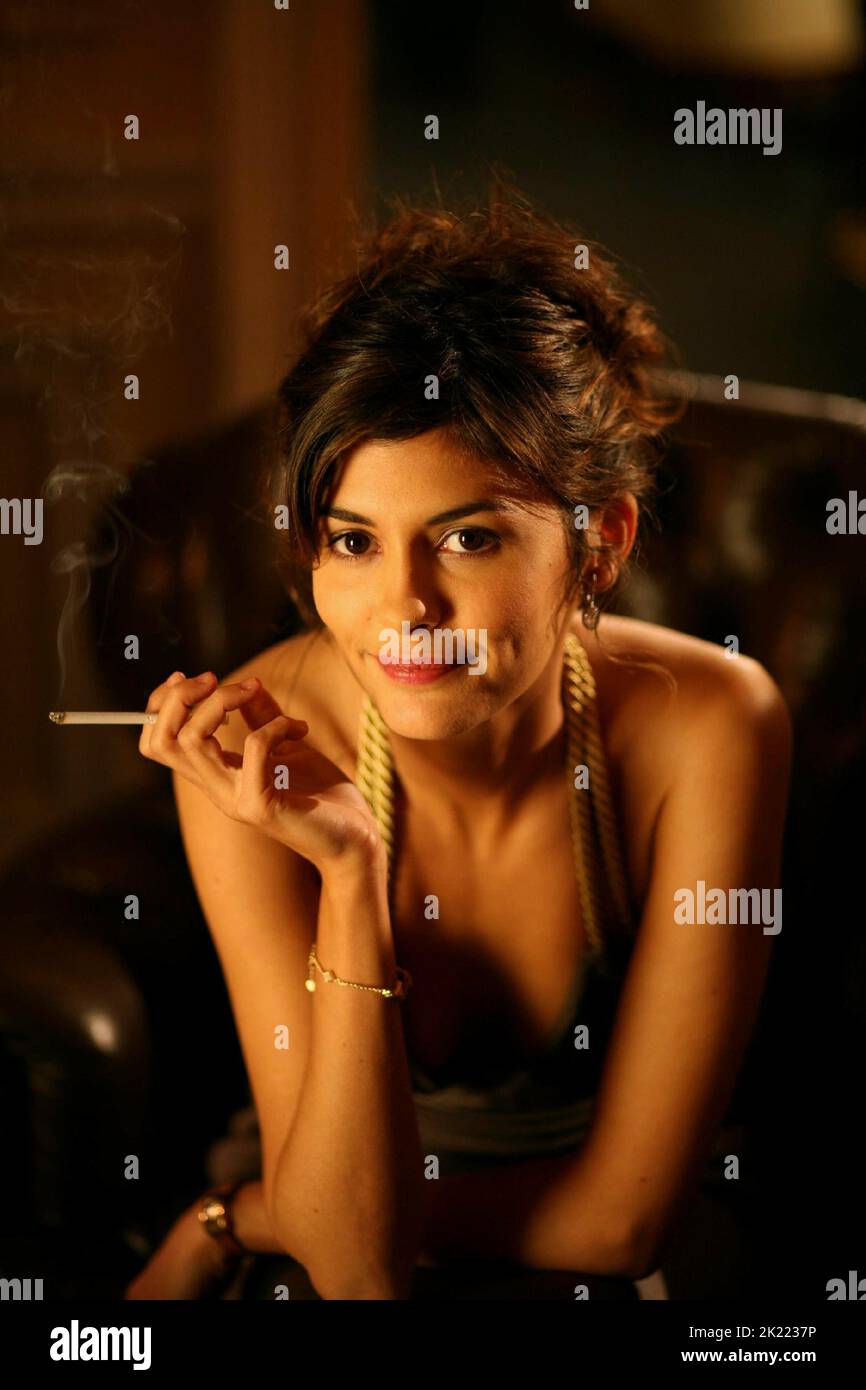 Audrey tautou smoking hi-res stock photography and images - Alamy