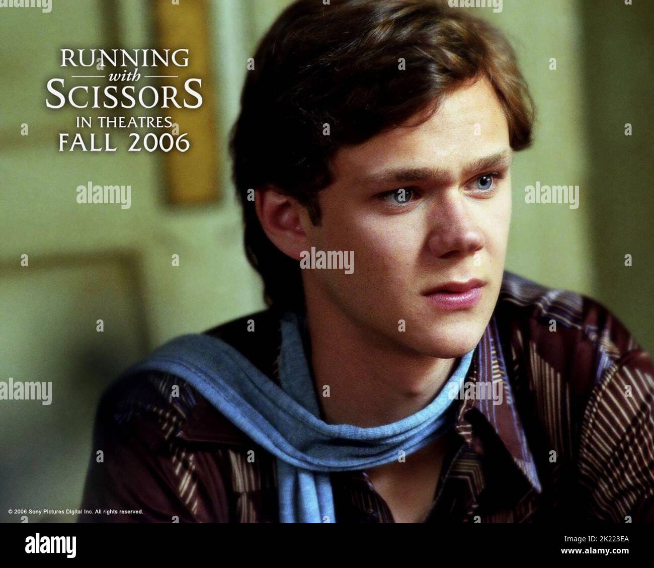 JOSEPH CROSS POSTER, RUNNING WITH SCISSORS, 2006 Stock Photo - Alamy
