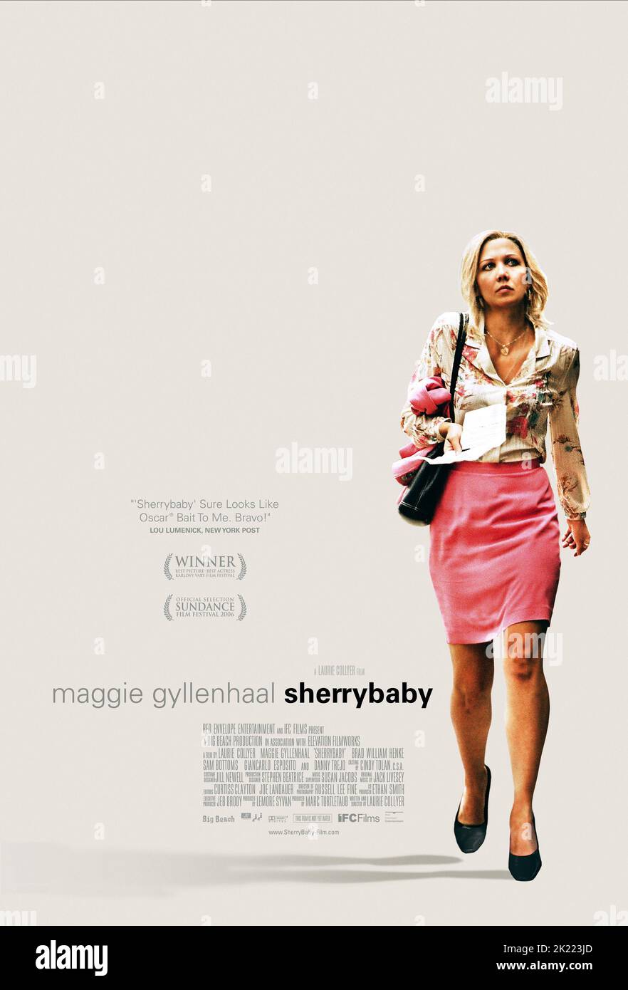 MAGGIE GYLLENHAAL POSTER, SHERRYBABY, 2006 Stock Photo - Alamy