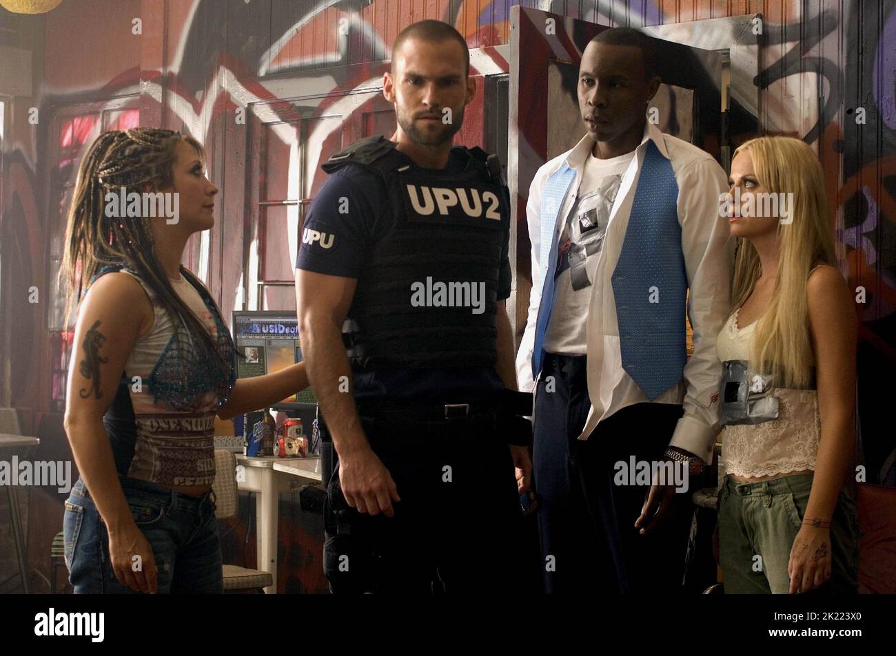 SEANN WILLIAM SCOTT, WOOD HARRIS, SOUTHLAND TALES, 2006 Stock Photo - Alamy