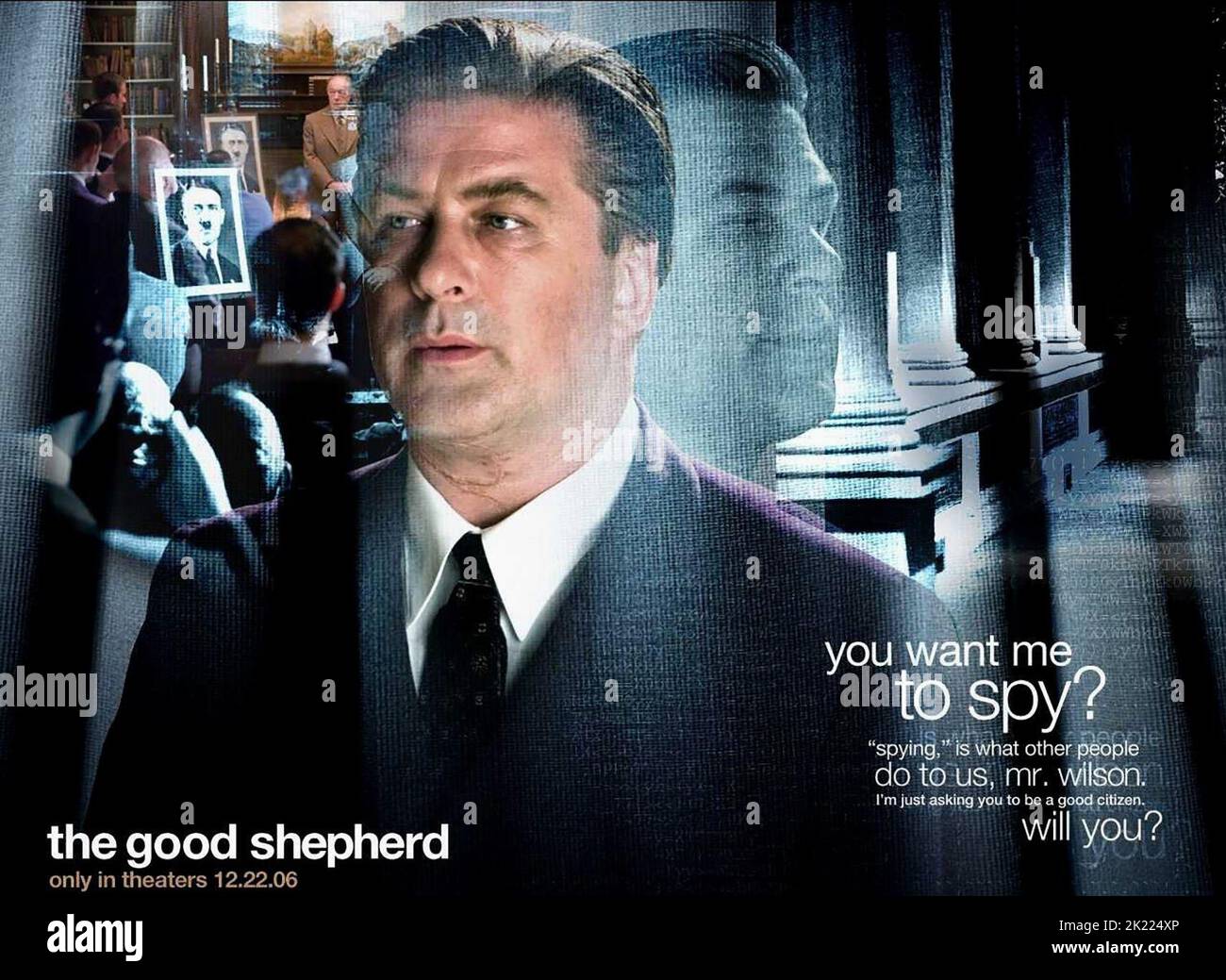 ALEC BALDWIN POSTER, THE GOOD SHEPHERD, 2006 Stock Photo - Alamy