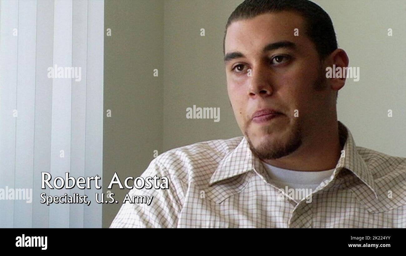 ROBERT ACOSTA, THE GROUND TRUTH: AFTER THE KILLING ENDS, 2006 Stock ...