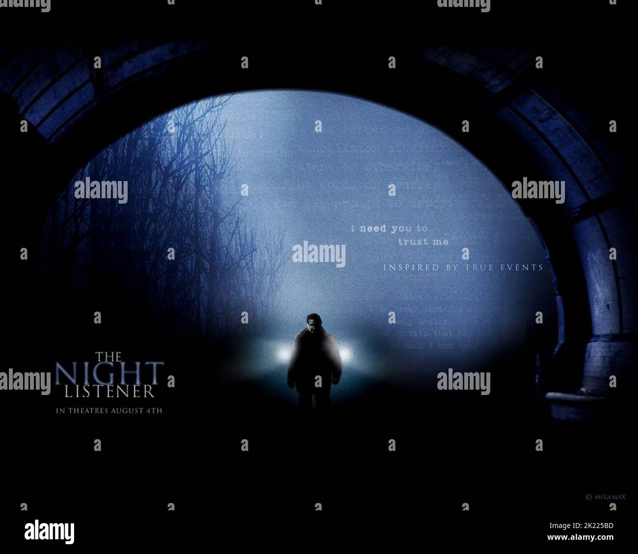 ROBIN WILLIAMS POSTER, THE NIGHT LISTENER, 2006 Stock Photo - Alamy