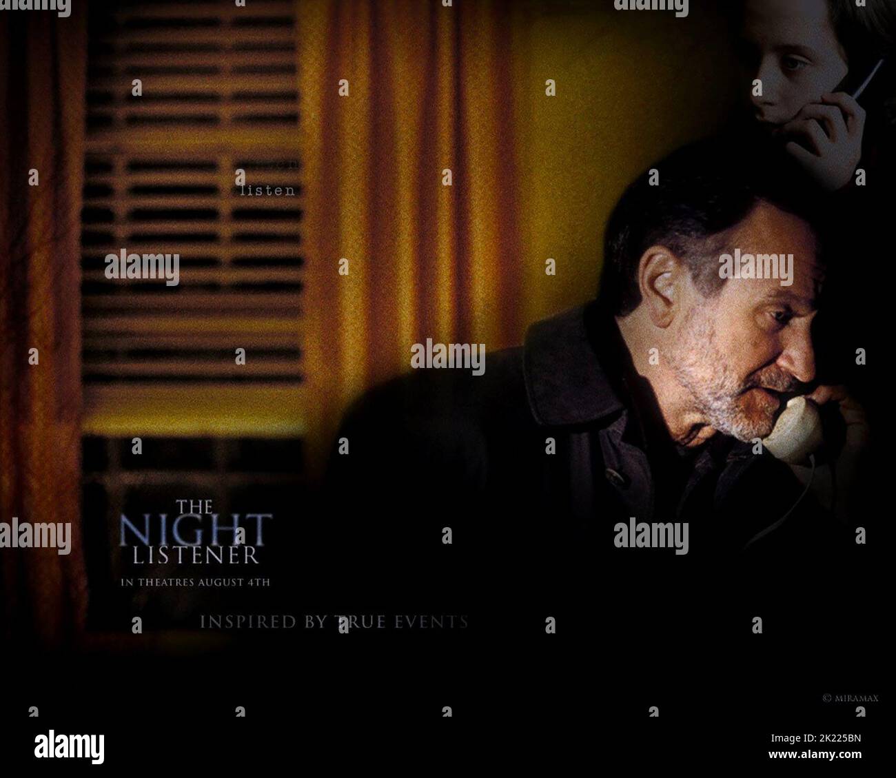 ROBIN WILLIAMS POSTER, THE NIGHT LISTENER, 2006 Stock Photo - Alamy