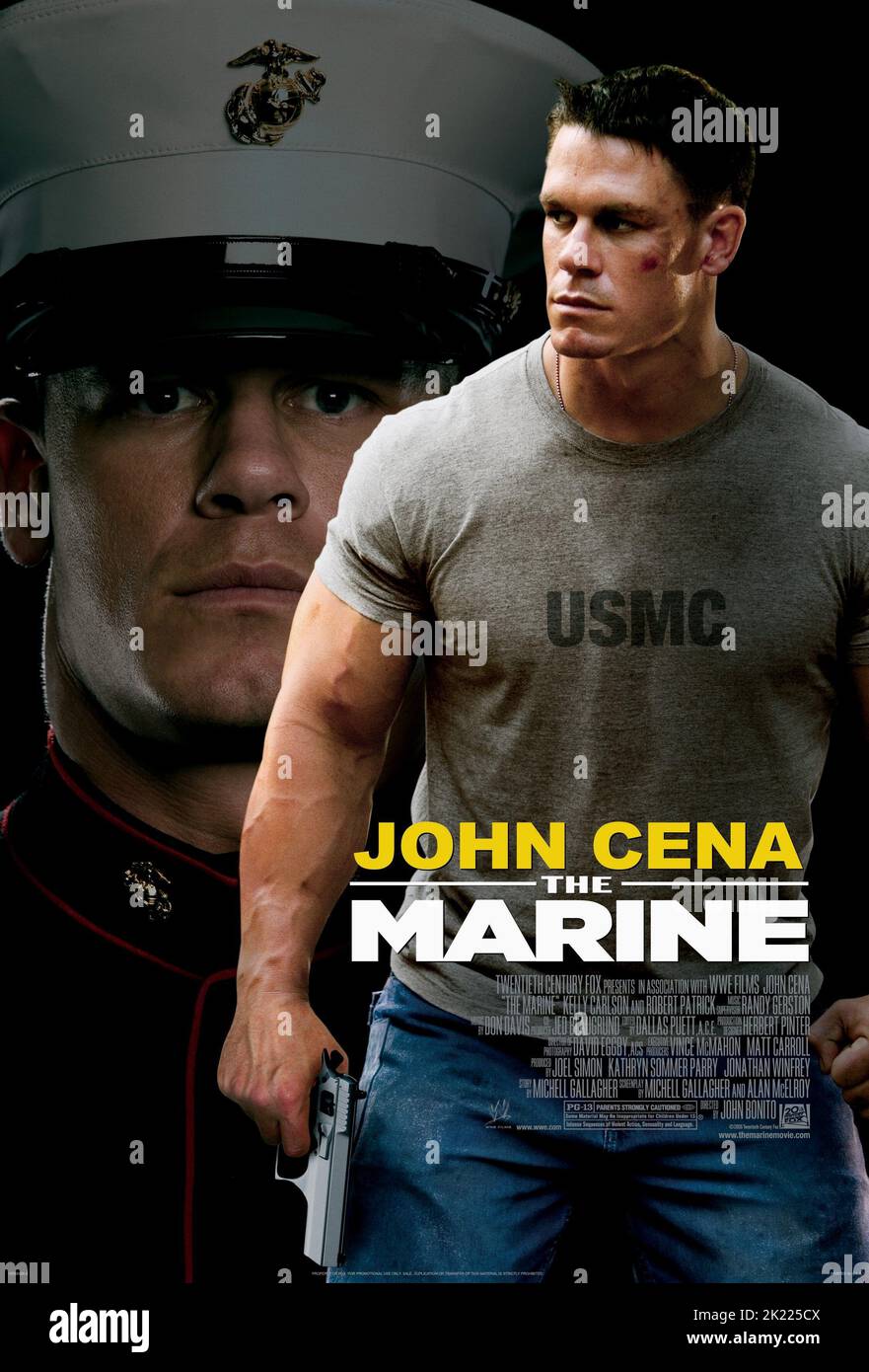 JOHN CENA POSTER, THE MARINE, 2006 Stock Photo - Alamy
