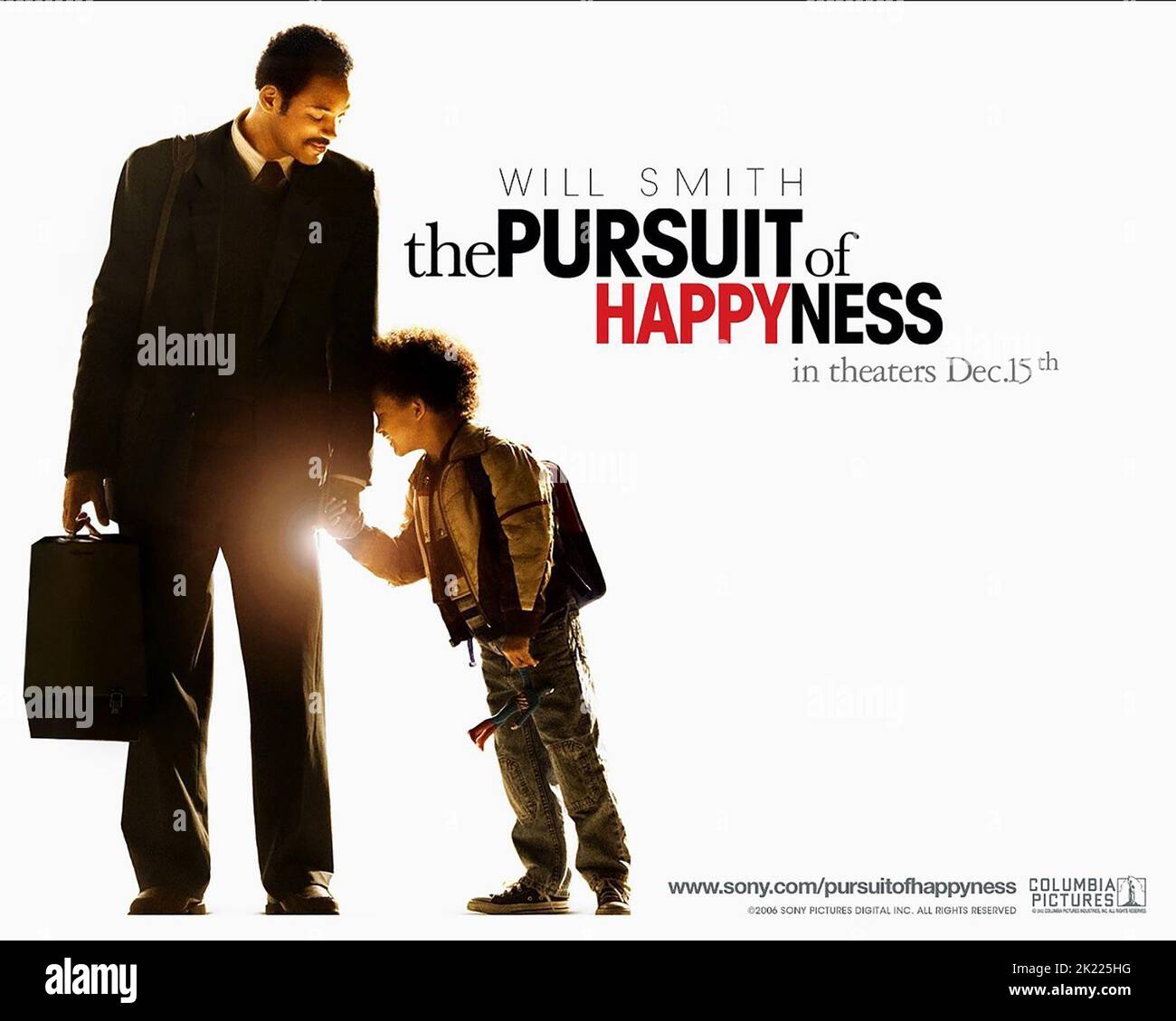 WILL SMITH, JADEN SMITH POSTER, THE PURSUIT OF HAPPYNESS, 2006 Stock Photo - Alamy