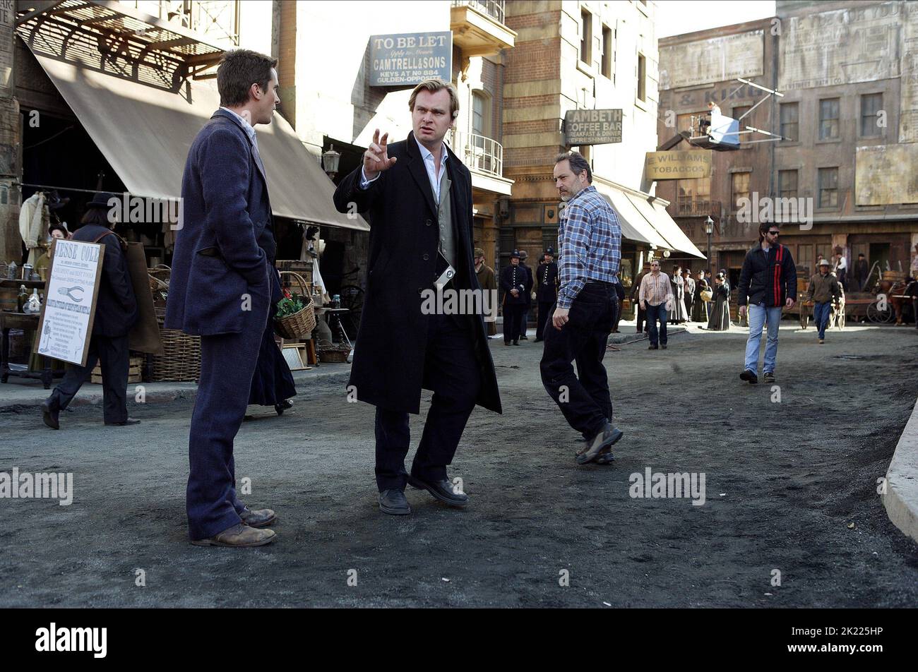 CHRISTIAN BALE, CHRISTOPHER NOLAN, THE PRESTIGE, 2006 Stock Photo - Alamy