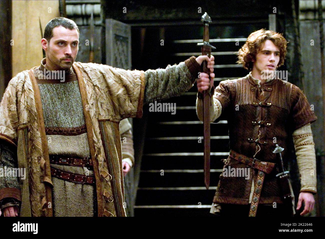 RUFUS SEWELL, JAMES FRANCO, TRISTAN and ISOLDE, 2006 Stock Photo - Alamy