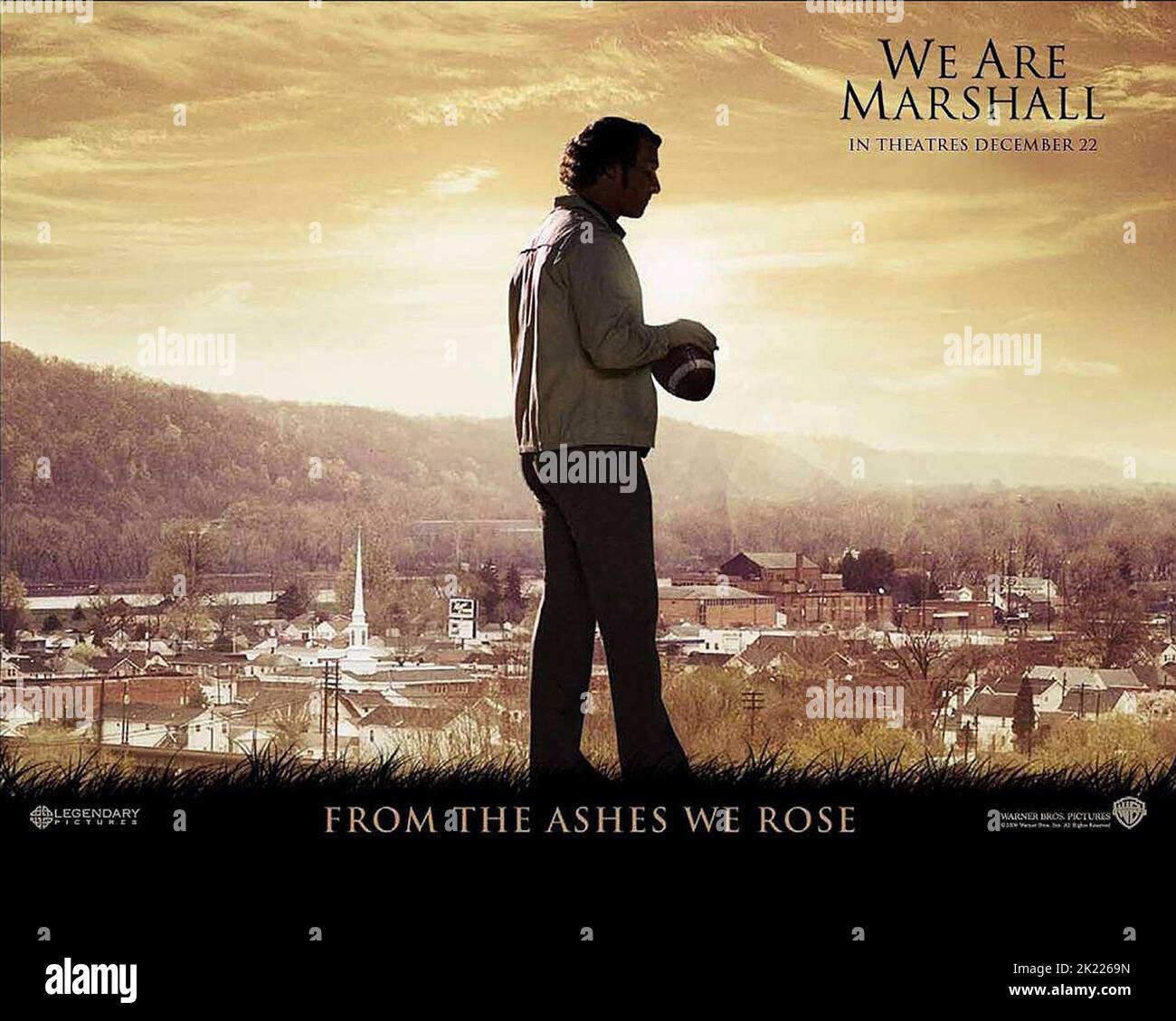 MATTHEW MCCONAUGHEY POSTER, WE ARE MARSHALL, 2006 Stock Photo - Alamy