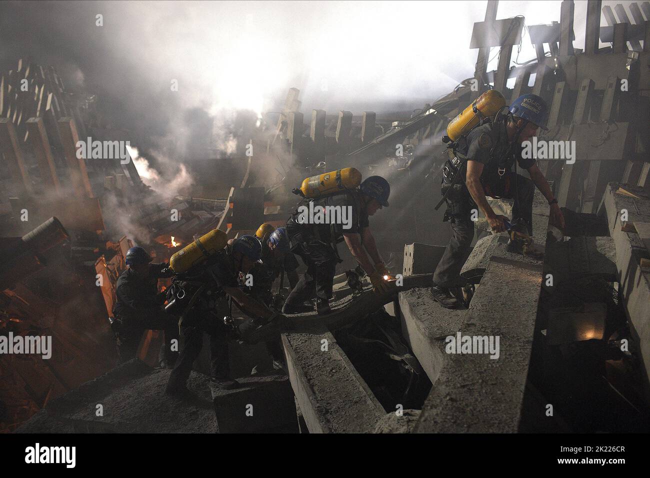 RESCUE SCENE, WORLD TRADE CENTER, 2006 Stock Photo - Alamy
