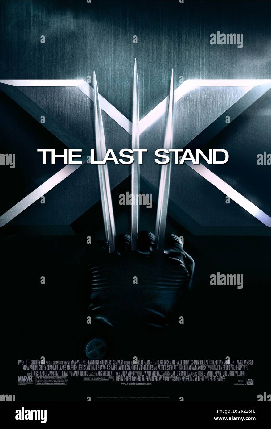 MOVIE POSTER, X-MEN: THE LAST STAND: X-MEN 3, 2006 Stock Photo - Alamy