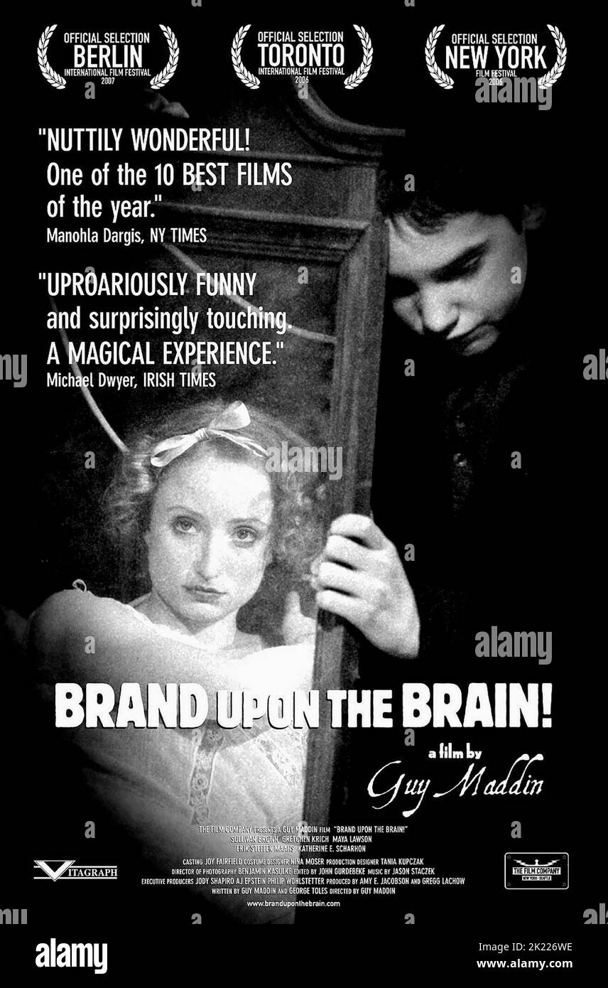 MOVIE POSTER, BRAND UPON THE BRAIN!, 2006 Stock Photo - Alamy