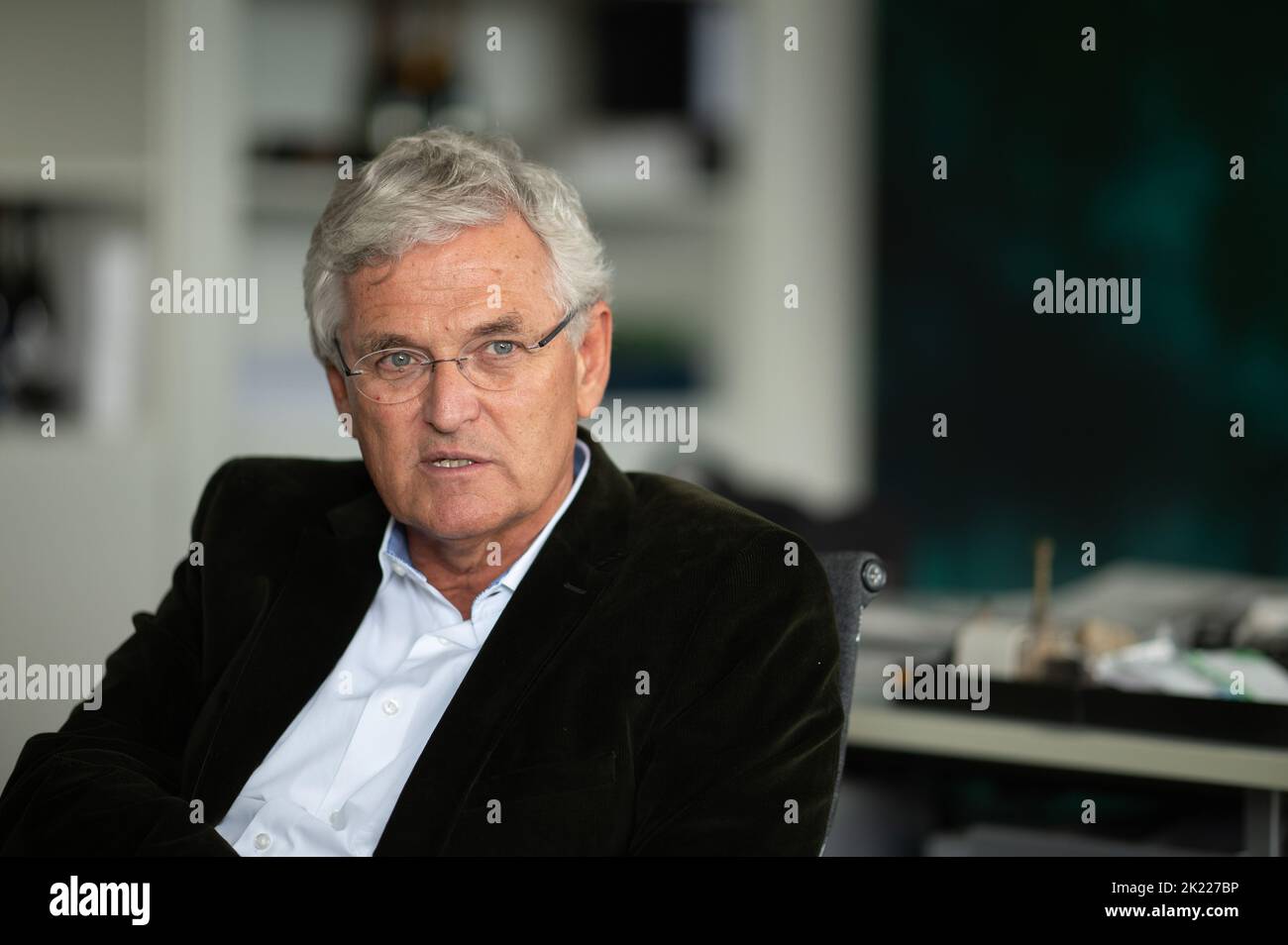 Mainz, Germany. 16th Sep, 2022. Peter Frey, editor-in-chief of ZDF ...