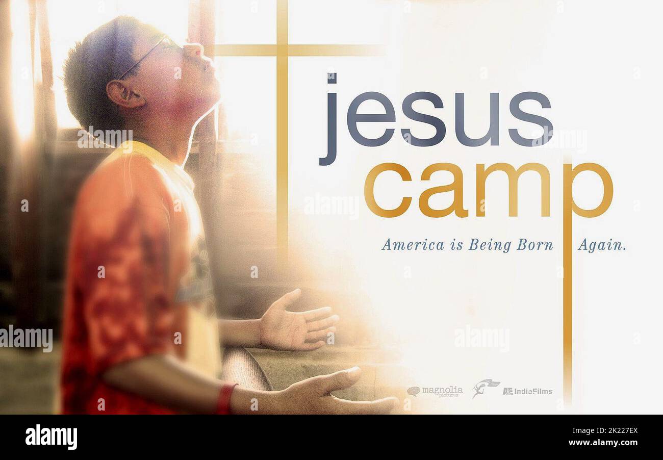 PRAYING CHILD POSTER, JESUS CAMP, 2006 Stock Photo - Alamy