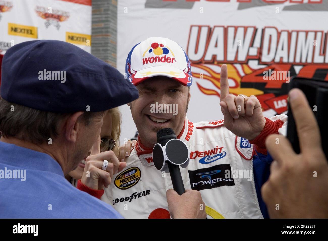 WILL FERRELL, TALLADEGA NIGHTS: THE BALLAD OF RICKY BOBBY, 2006 Stock ...