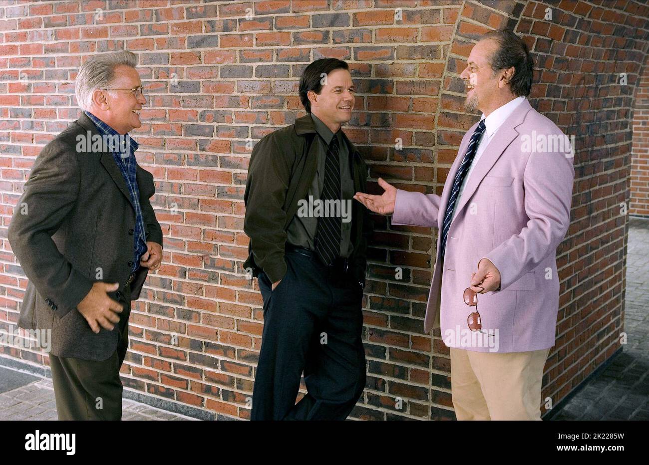 SHEEN,WAHLBERG,NICHOLSON, THE DEPARTED, 2006 Stock Photo - Alamy
