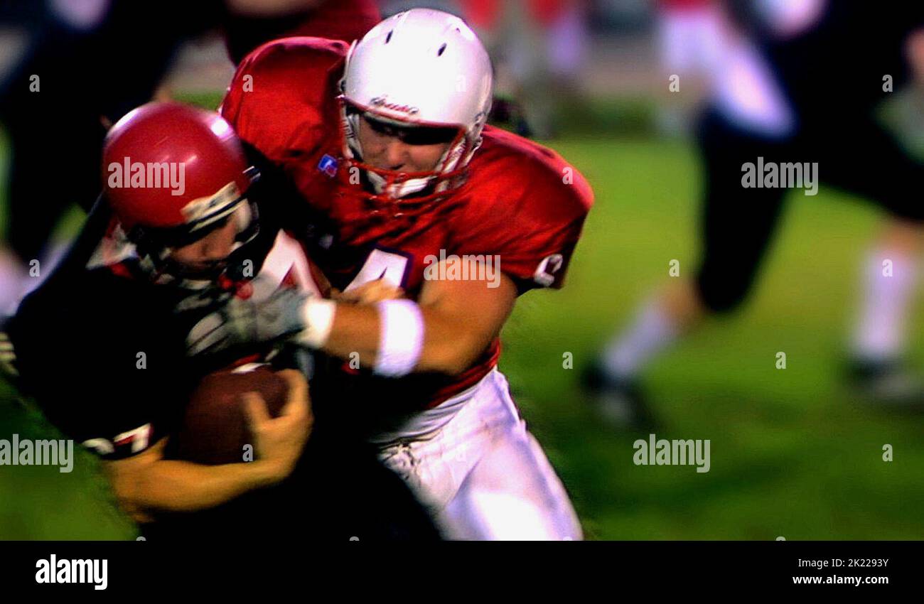 AMERICAN FOOTBALL SCENE, FACING THE GIANTS, 2006 Stock Photo - Alamy