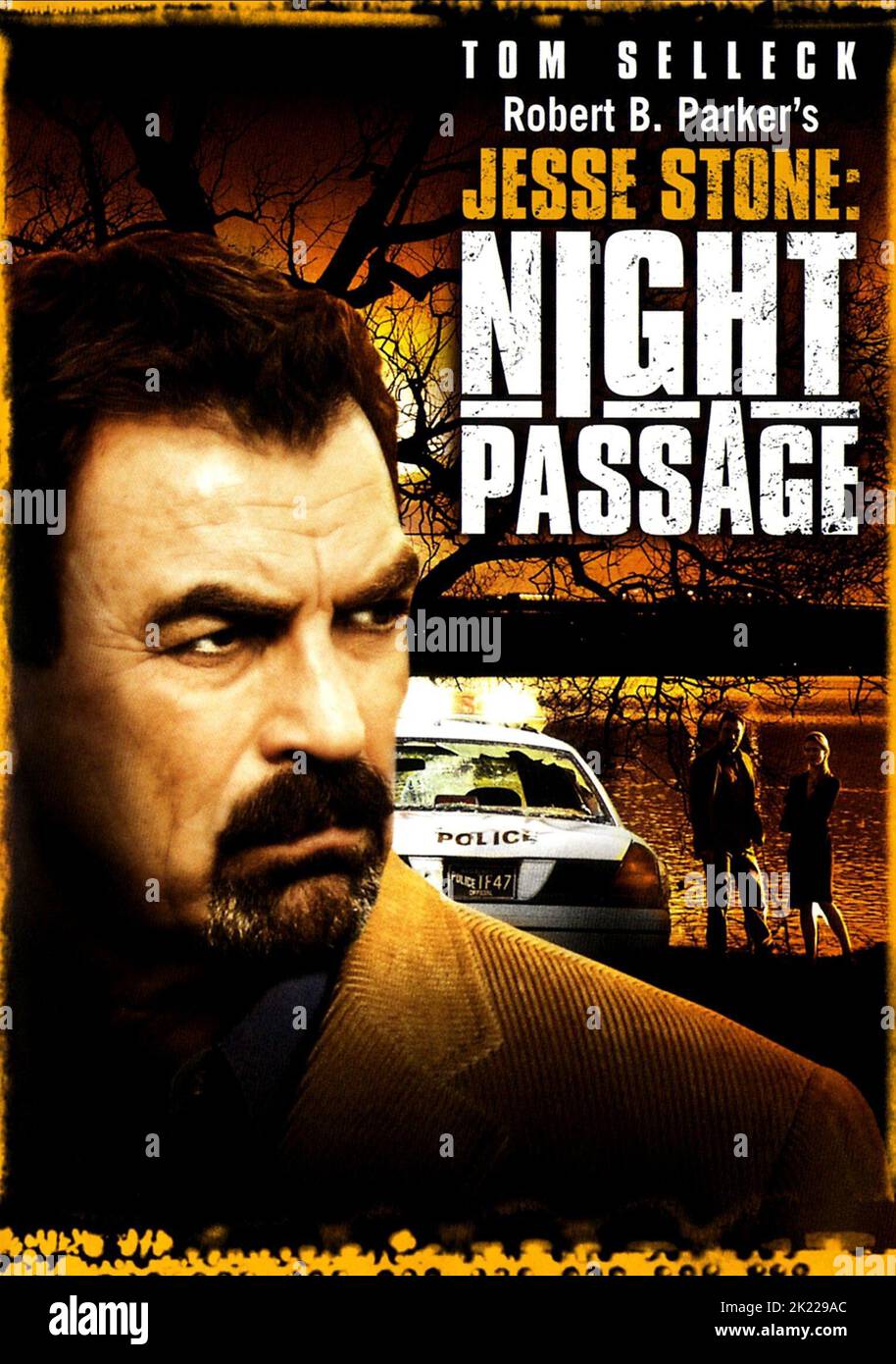TOM SELLECK POSTER, JESSE STONE: NIGHT PASSAGE, 2006 Stock Photo - Alamy