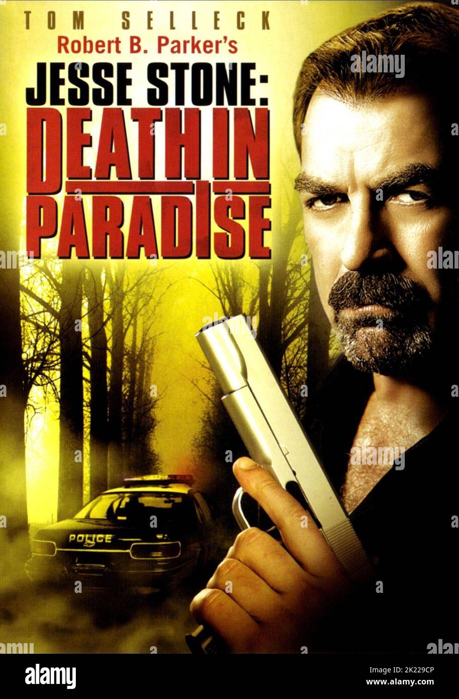 TOM SELLECK POSTER, JESSE STONE: DEATH IN PARADISE, 2006 Stock Photo - Alamy