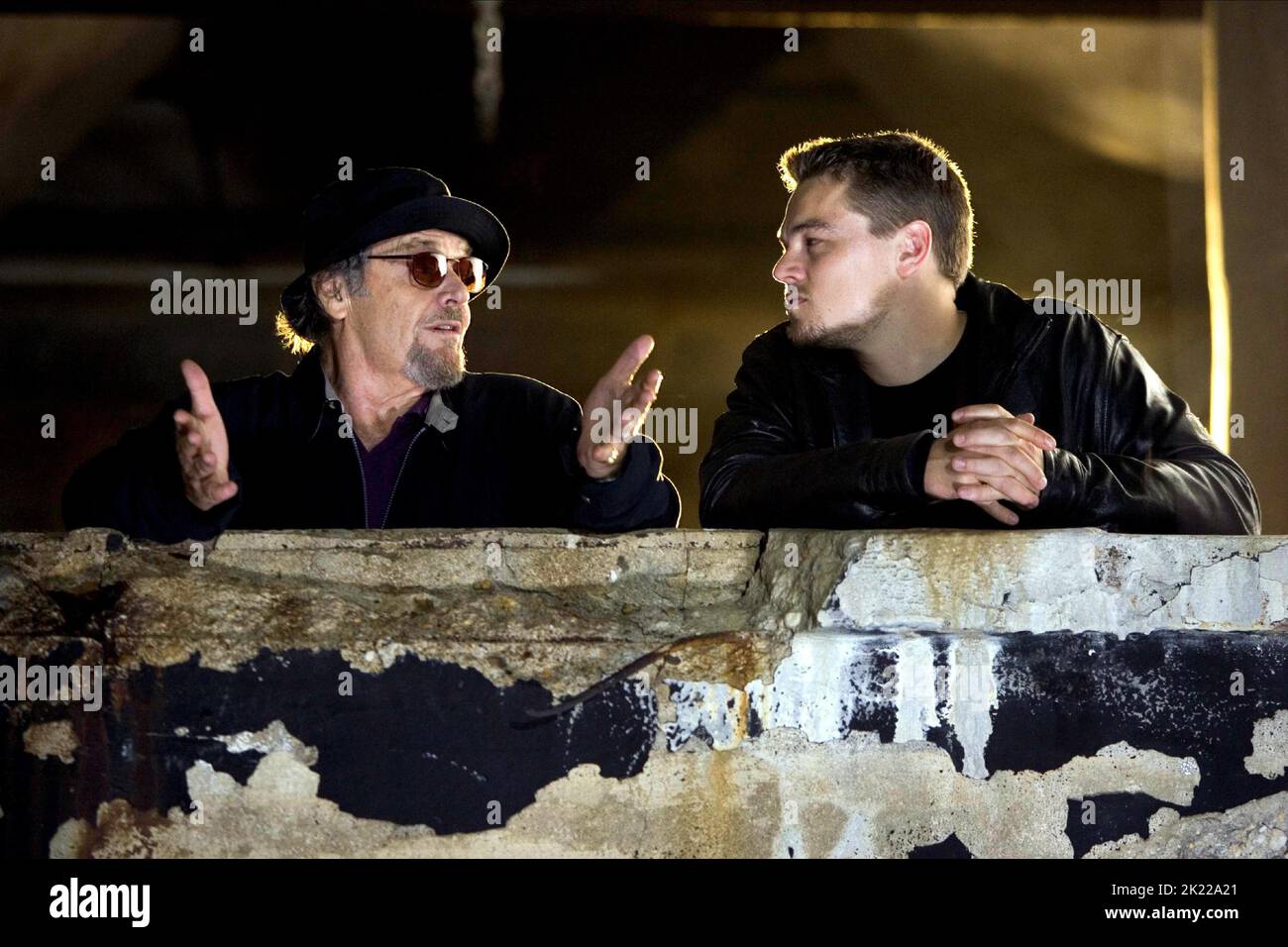 NICHOLSON,DICAPRIO, THE DEPARTED, 2006 Stock Photo - Alamy