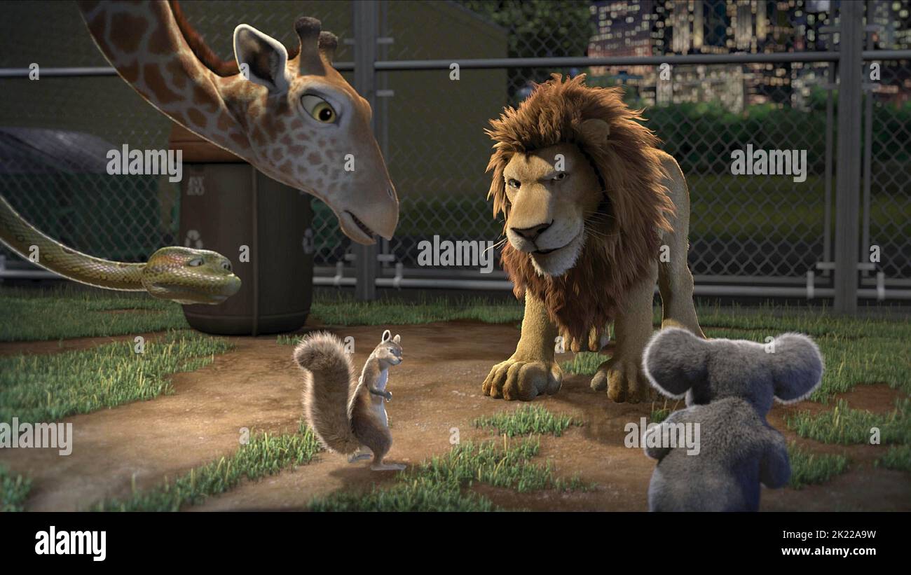 BRIDGET,LARRY,BENNY,SAMSON,NIGEL, THE WILD, 2006 Stock Photo - Alamy