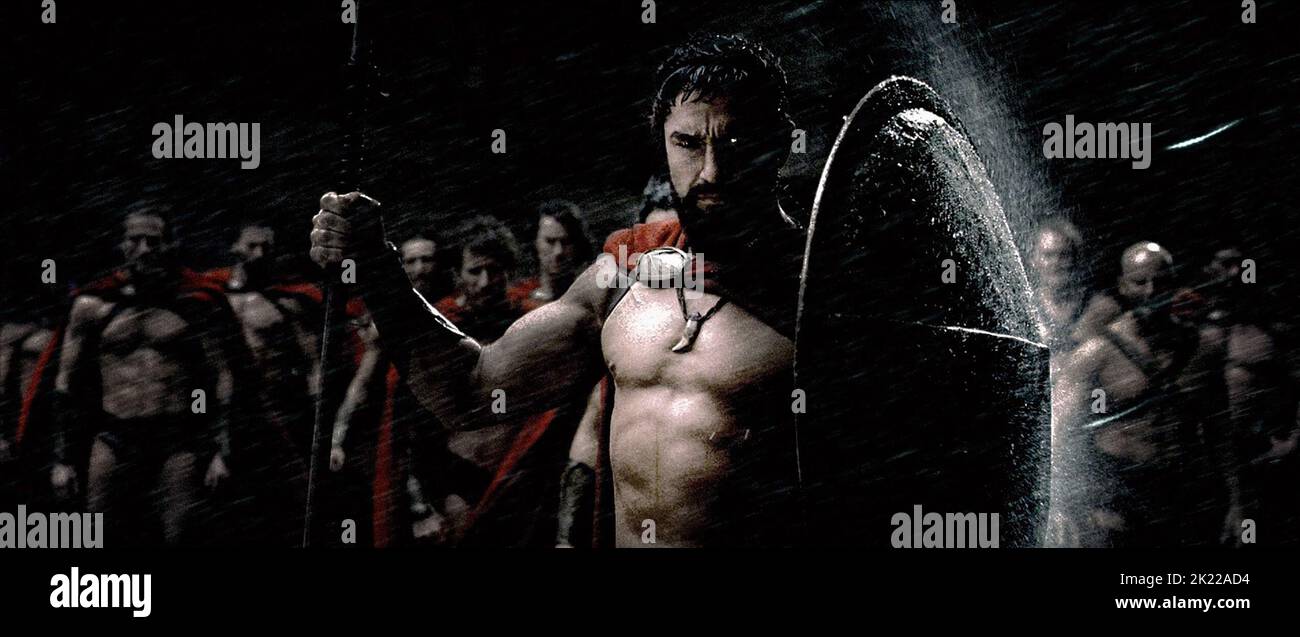 Gerard butler 300 film still hi-res stock photography and images - Alamy