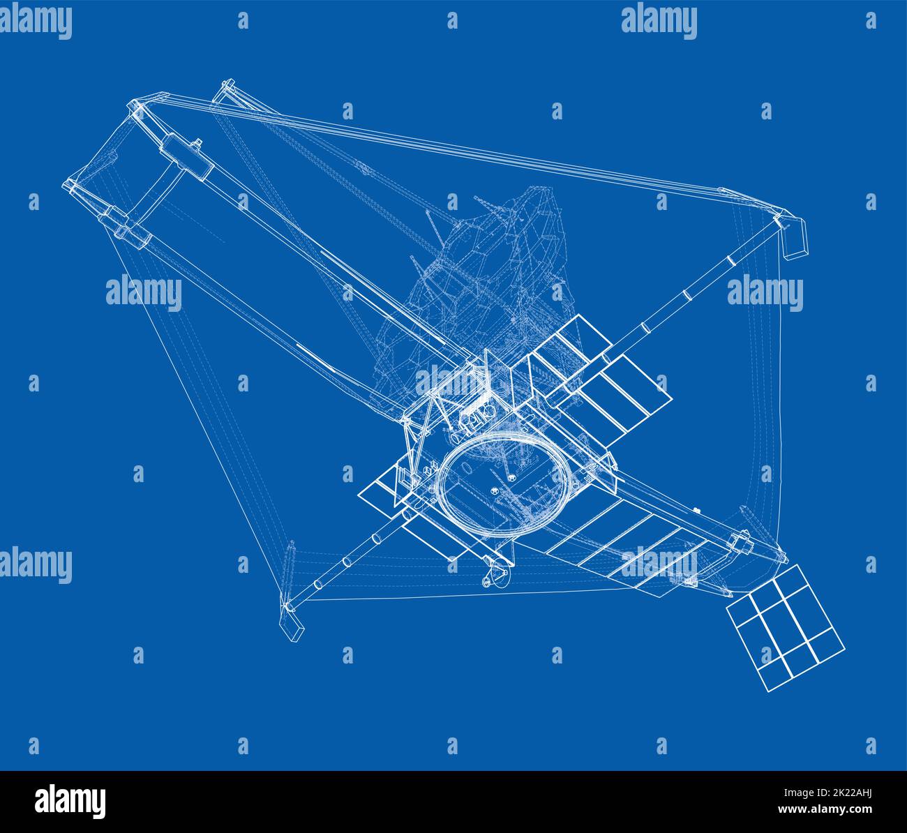 James webb telescope Stock Vector Images - Alamy