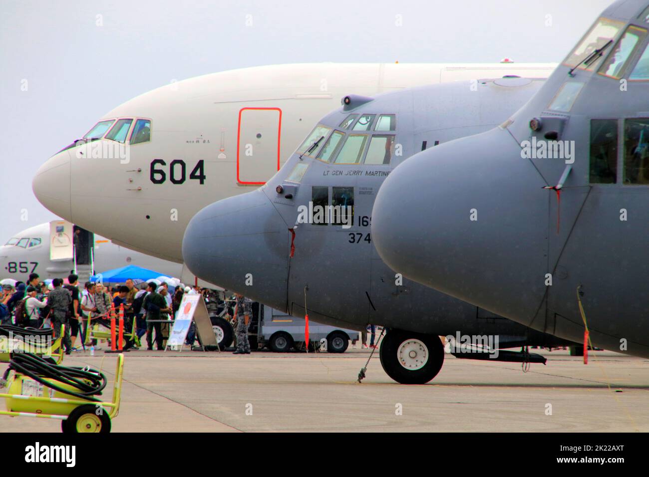 Lockheed Martin C-130J Super Hercules at Yokota Air Force Base Tokyo ...