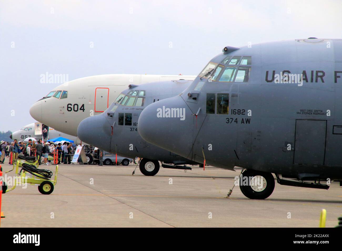 Lockheed Martin C-130J Super Hercules at Yokota Air Force Base Tokyo ...