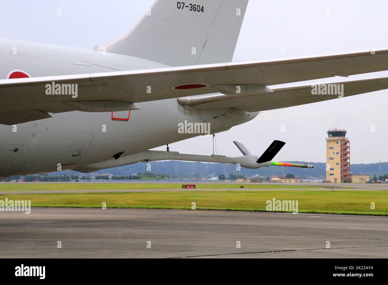 KC-767J air refueling tanker of JASDF at Yokota Air Base Tokyo Japan ...