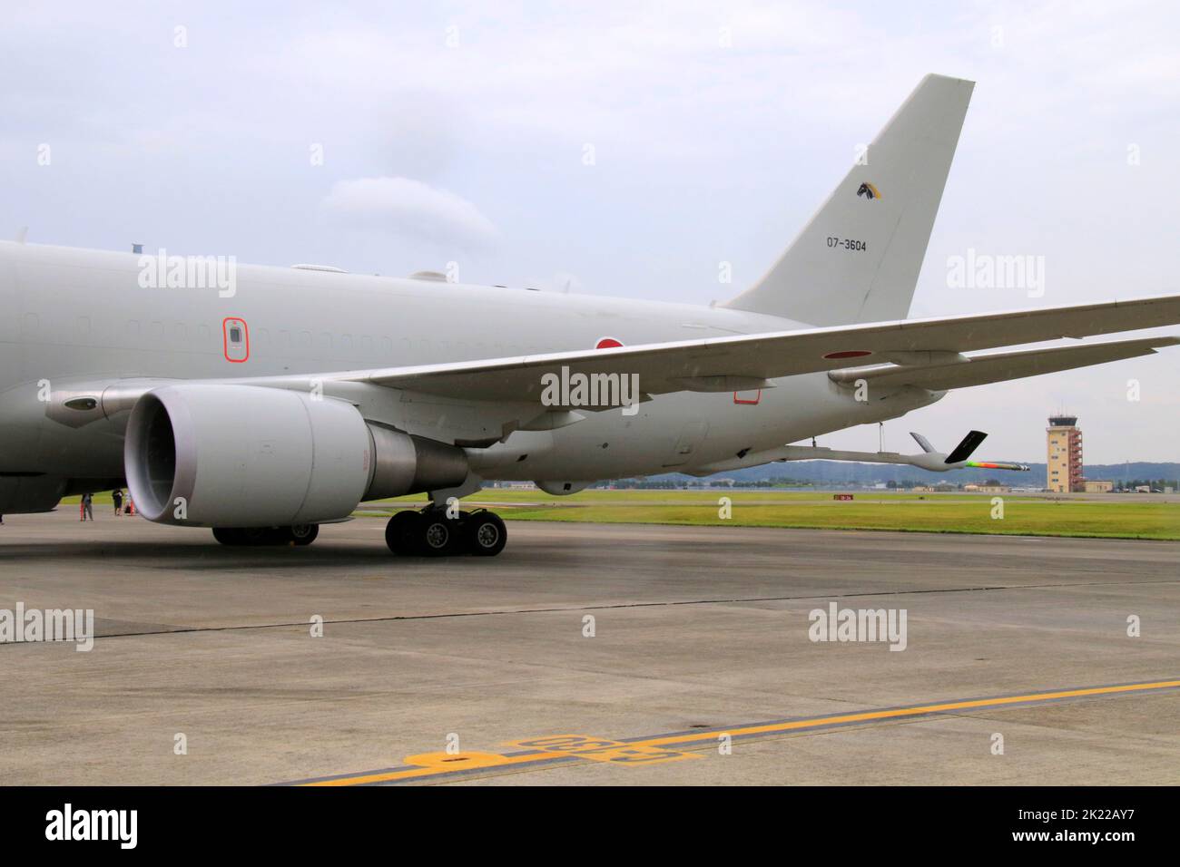 KC-767J air refueling tanker of JASDF at Yokota Air Base Tokyo Japan ...