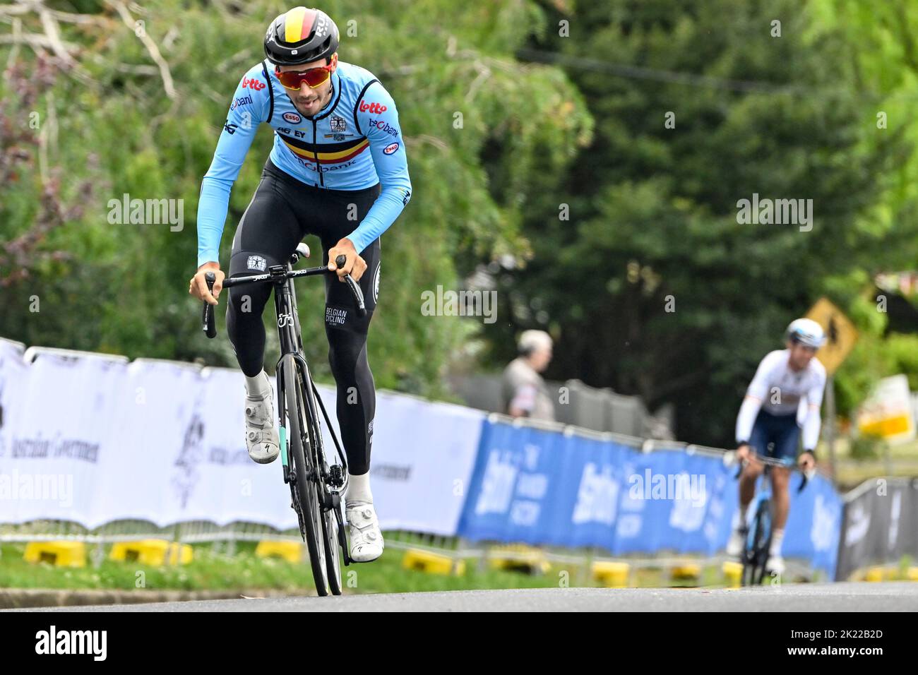 Belgian Vito Braet pictured during a training session ahead of the ...