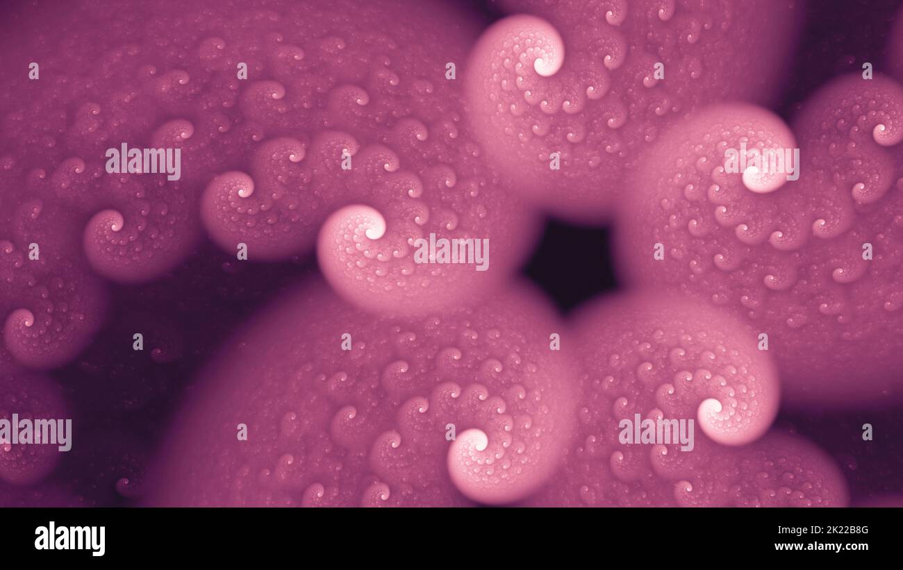Pacific Pink Tentacle Abstract Fractal Background Stock Photo - Alamy