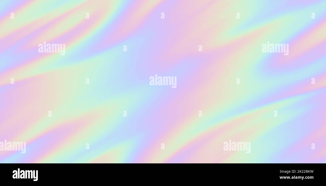 Seamless trendy iridescent rainbow foil texture. Soft holographic ...