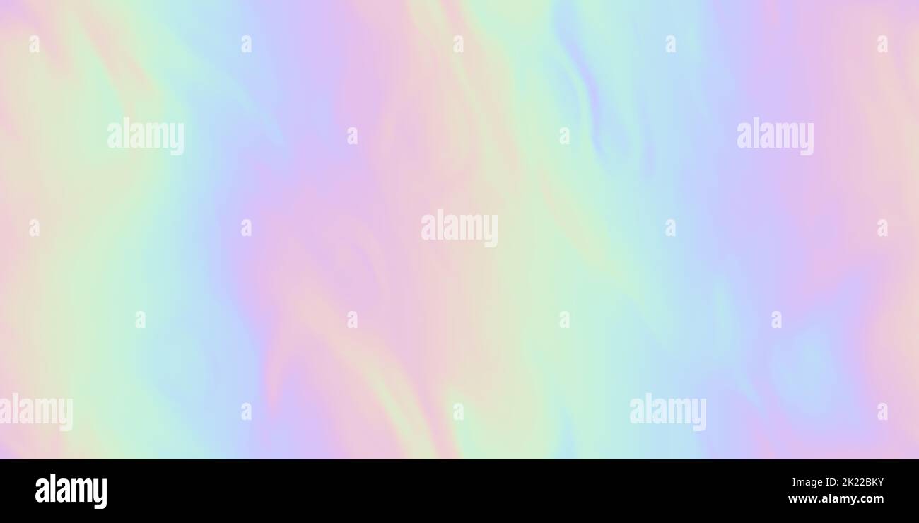 Seamless trendy iridescent rainbow foil texture. Soft holographic ...