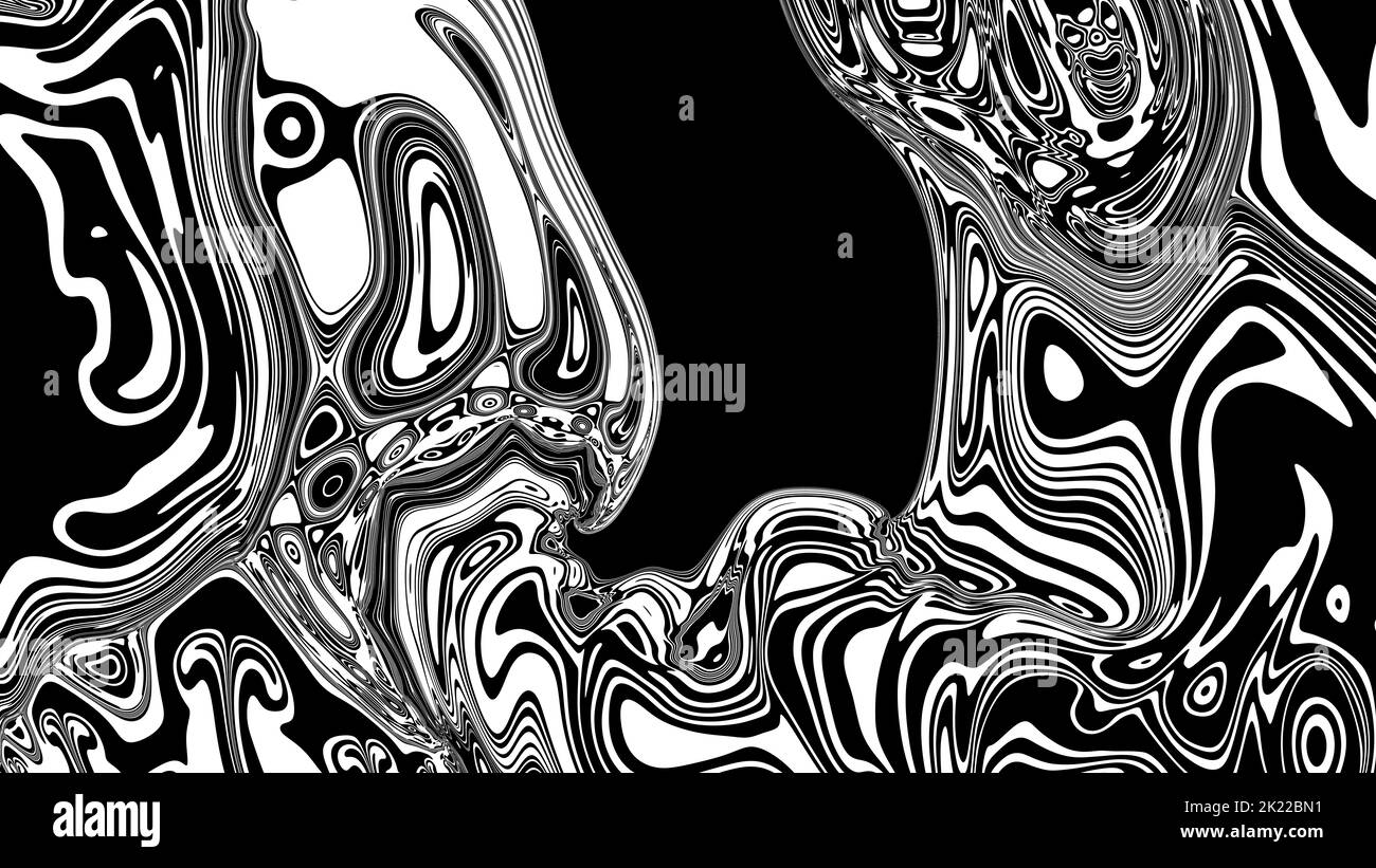 Surreal Op Art Wave Distortions Abstract Background Stock Photo - Alamy