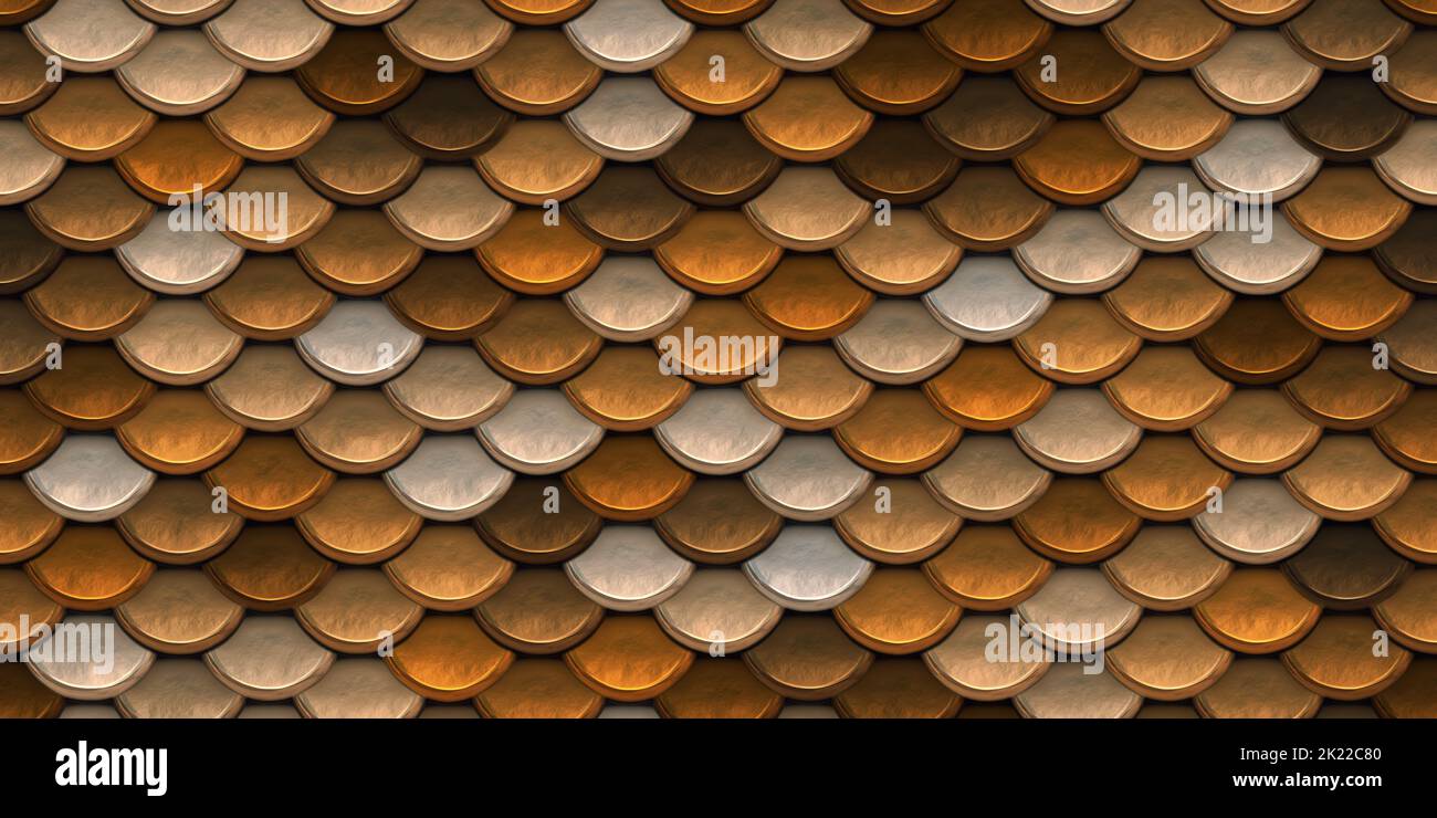 Seamless fish scales background pattern. Tileable texture of snake ...