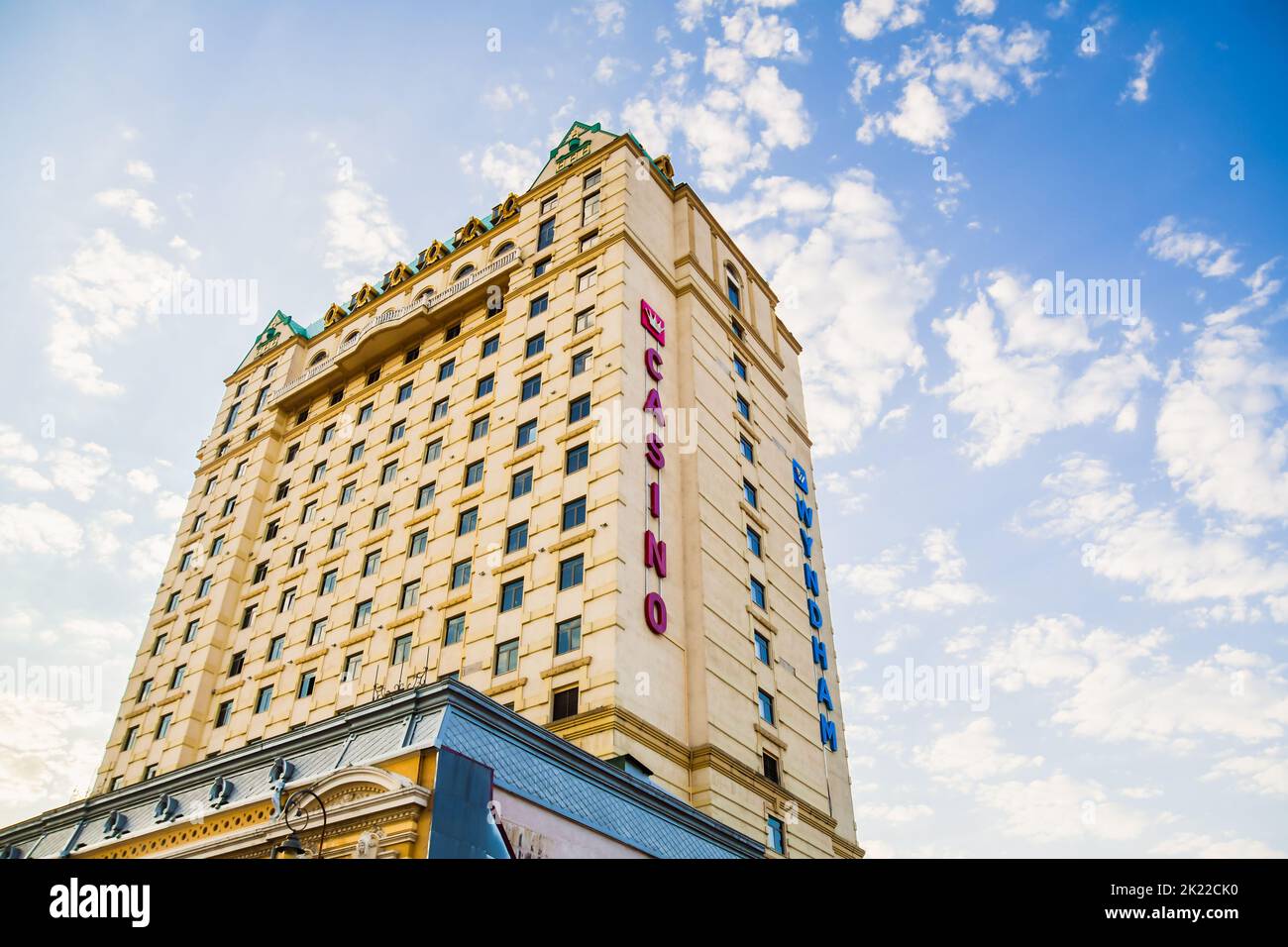Batumi, Georgia -6th august, 2022: street view Princes casino Batumi ...