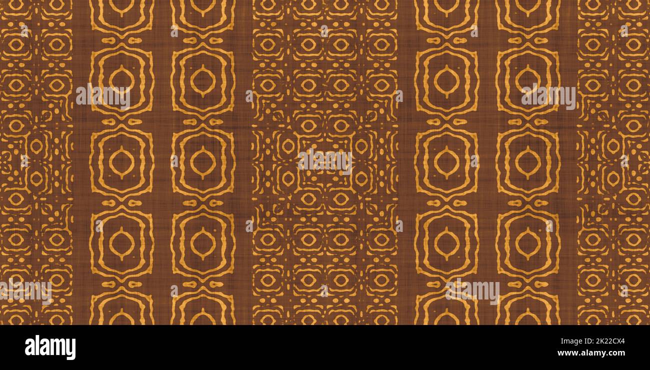 Seamless tribal ethnic earth tones batik surface design pattern on ...