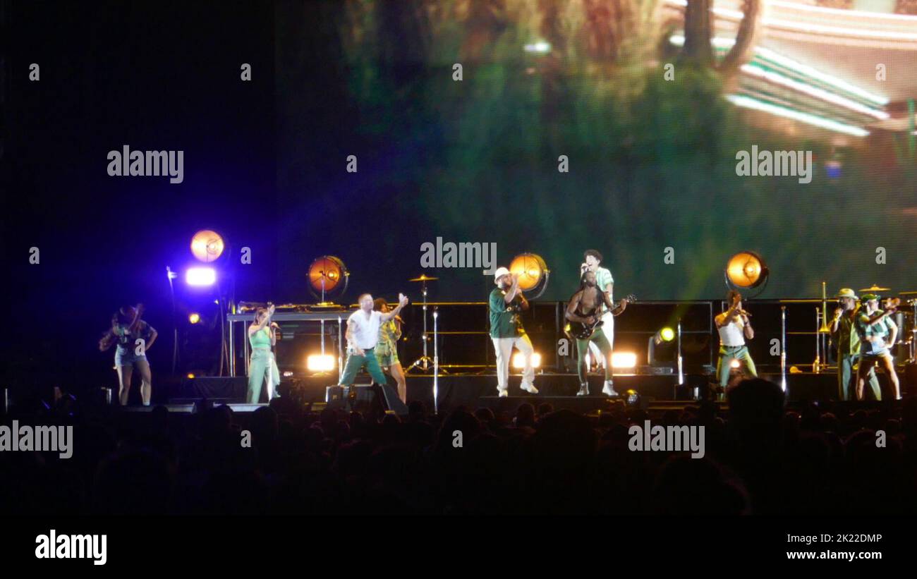 Los Angeles, California, USA 15th September 2022 Singer/rapper ...