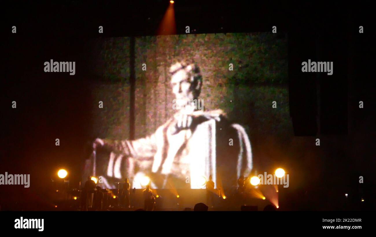 Los Angeles, California, USA 15th September 2022 Macklemore performs on ...