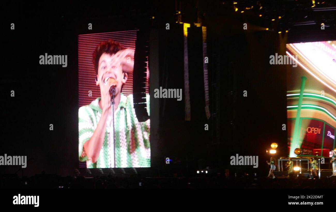 Los Angeles, California, USA 15th September 2022 Singer/rapper ...