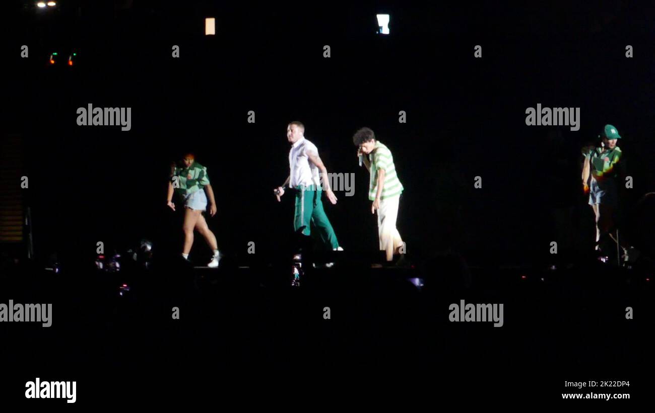 Los Angeles, California, USA 15th September 2022 Singer/rapper ...