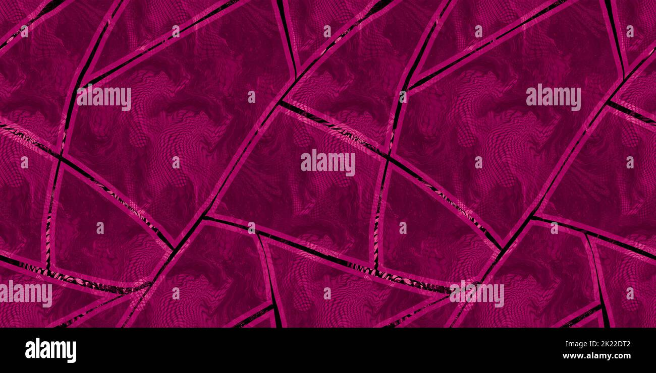 Vintage 80s snake skin inspired marbled abstract geometric texture ...