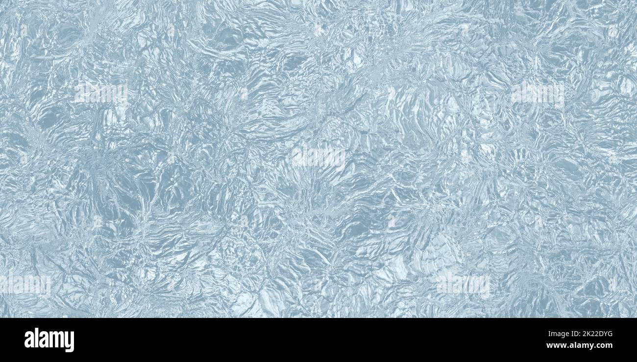 Seamless blue frozen cracked ice block background texture. A tileable ...