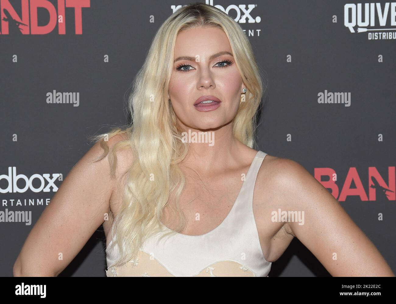 Elisha Cuthbert arrives at the BANDIT World Premiere held at the ...